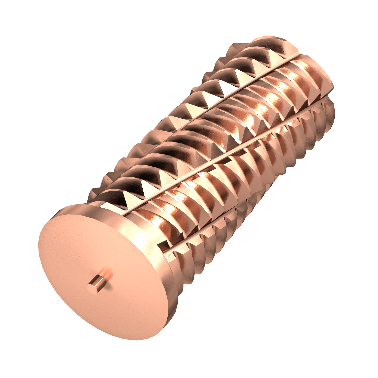 16 mm M6 Thread Size Capacitor Discharge Paint Groove Weld Stud